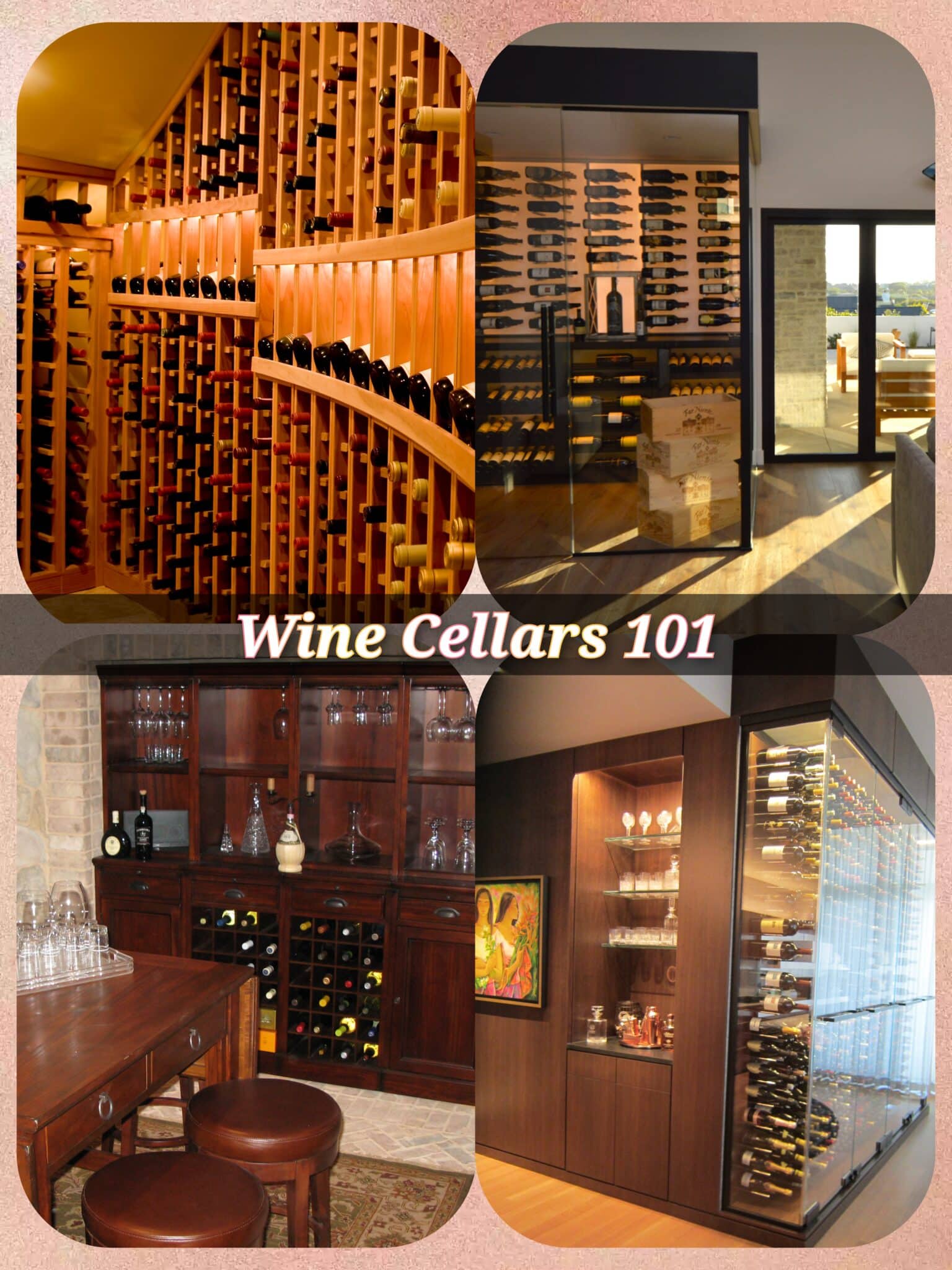 Residential Wine Cellar Displays | Steve Pantalemon